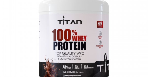 Titan Premium 100% Whey Protein WPC70 2300g